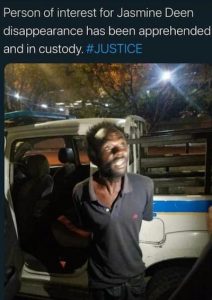 SUSPECT HELD IN JASMINE DEAN DISAPPEARANCE | One876Entertainment.com